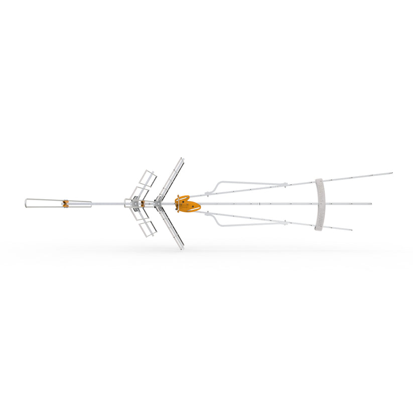 Televes 148383, DAT BOSS MIX LR antenna W/Preamp, Long Range, Low-VHF ...